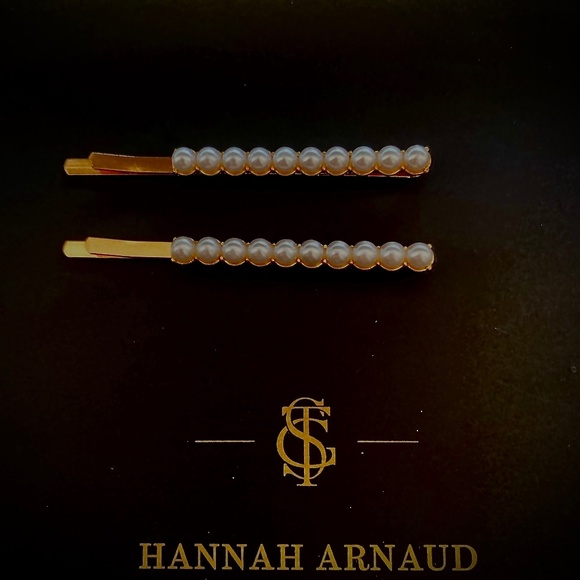 Hannah Arnaud | Accessories | Stunning Hannah Arnaud Gold And Pear Hair ...
